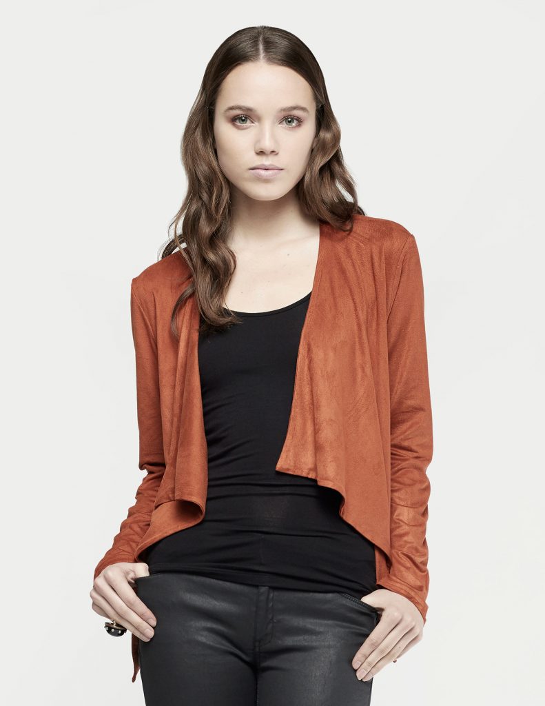 Yeska in Sueded Rust - Deborah Viereck